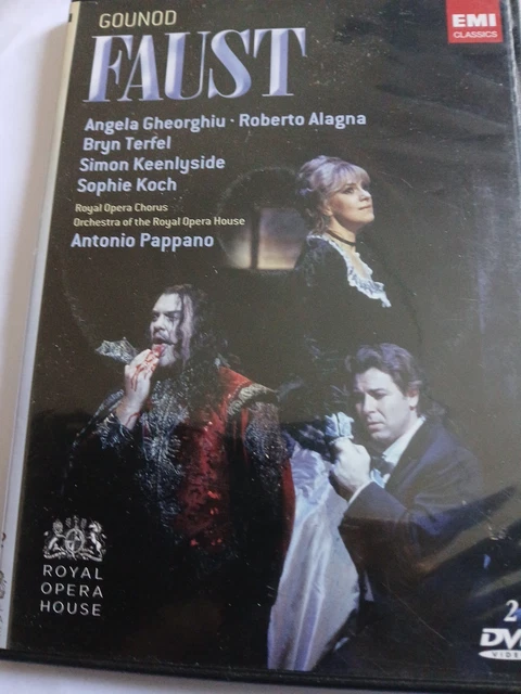 GOUNOD FAUST 2 Dvd Angela Gheorghiu Roberto Alagna French +Var Subtitles All Reg £8.98 - PicClick UK
