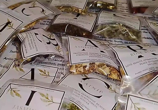 MONEY PROTECTION • Financial Shield - 20 piece Apothecary Witchcraft ...