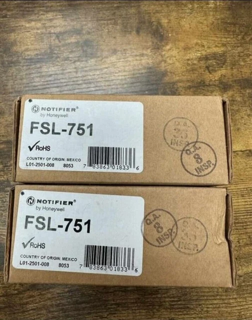 NOUVEAU DÉTECTEUR DE fumée laser adressable Notifier FSL-751 EUR 99,31 ...
