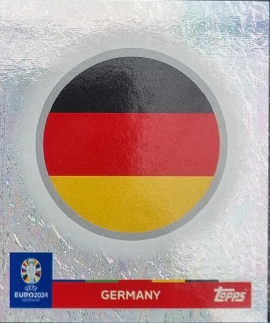 TOPPS UEFA EURO 2024 Sticker Germany - Einzelsticker Auswahl/Choose FRA ...