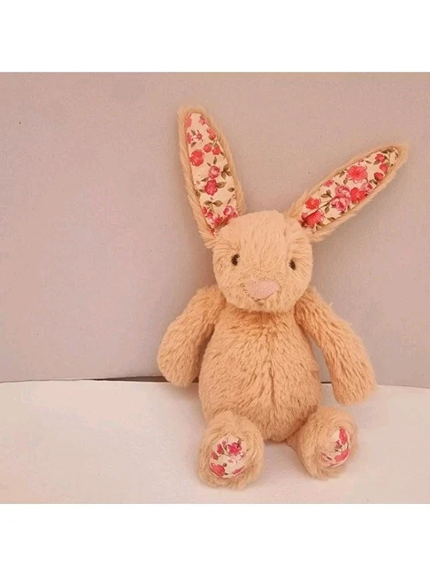 JELLYCAT TINY BABY HONEY Blossom Bashful Bunny Rabbit Bunny 5" ( read ...
