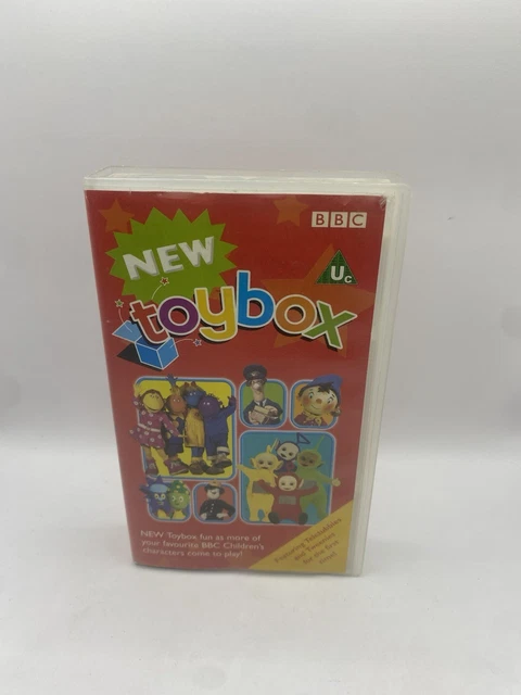 NEW TOYBOX BBC VHS VIDEO Rare Children’s Video PAL £23.95 - PicClick UK