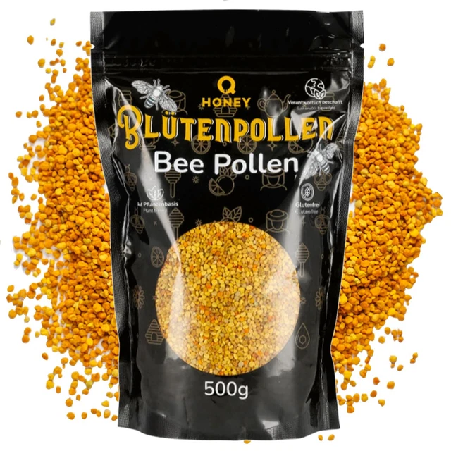 PURE RAW BEE Pollen Granules 500g Natural & Healthy Ethically Harvested ...