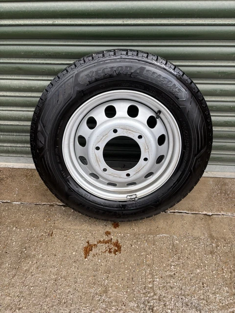 FORD TRANSIT MK8 rwd Chassis 13-18 STEEL WHEEL AND TYRE - SINGLE 195 75 ...