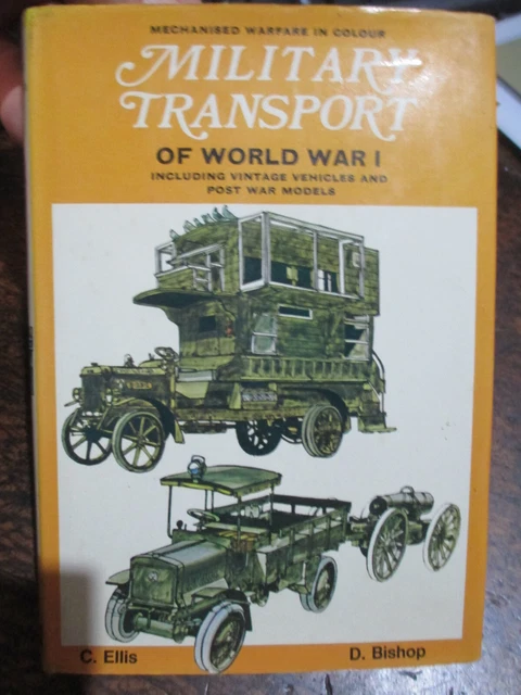 MILITARY TRANSPORT OF Ww1 Defined Incl Post War Models Book $19.90 ...