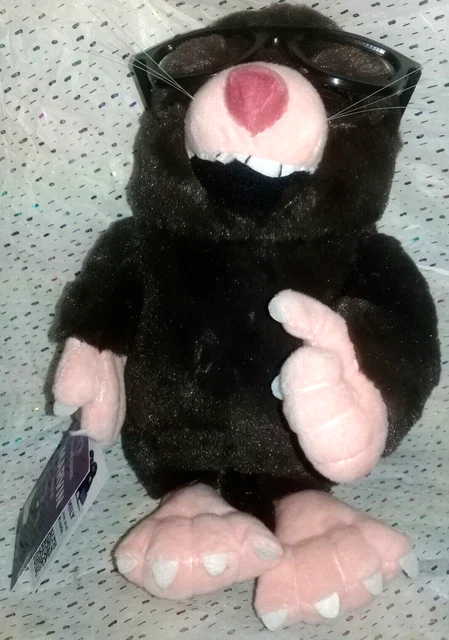 OFFICIAL VISION EXPRESS, MARVIN MOLE. Cuddly Soft Plush TV Advert Toy ...