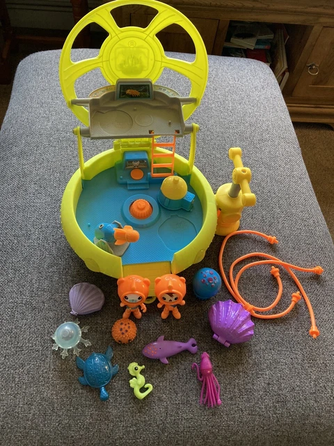OCTONAUTS DEEP SEA Octopod Working Play set With Captain Barnacles ...