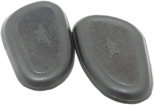 NEW FUEL TANK Knee Pad Rubber Grip Set Fit For Matchless 1938-56 ...