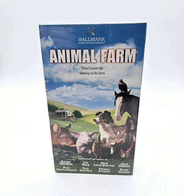 ANIMAL FARM VHS Tape 1999 Hallmark Kelsey Grammer Sealed £2.95 ...