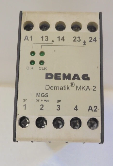 DEMATIK MKA-2, DEMAG EUR 89,00 - PicClick DE