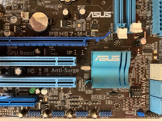 ~ASUS P8H67-M LE LGA 1155 H67 Motherboard W/ IO Shield (NO CPU) $66.49 ...