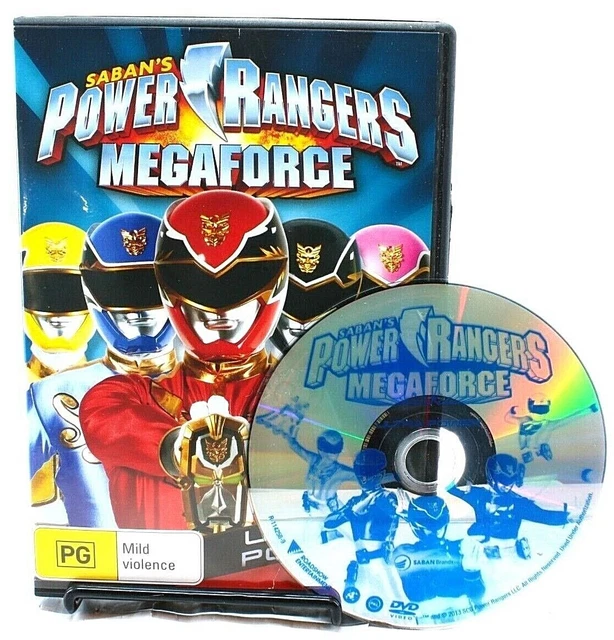 SABAN'S POWER RANGERS Megaforce: Ultra Power DVD R4 Widescreen Fast ...