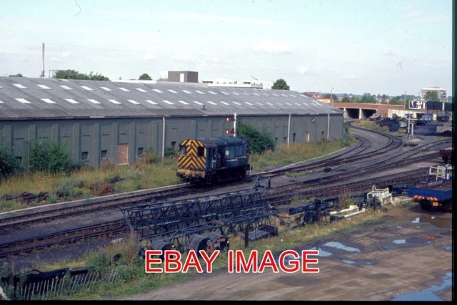 ORIGINAL 35MM SLIDE CLASS 08 SHUNTER NO 08606 AT BEDFORD 8/79 £3.50 ...
