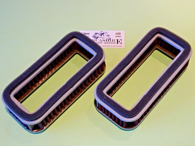 60-3072 TRIUMPH T120 Tr6 Bsa A65 A70 1971-73 Air Filter Elements X 2 ...