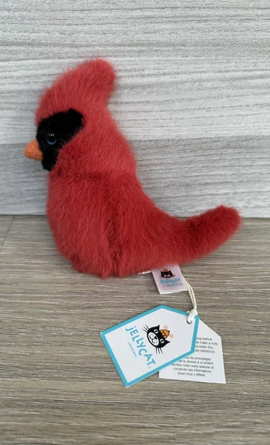 JELLYCAT BIRDLING USA Exclusive Cardinal Red Very Rare With Paper Tags ...