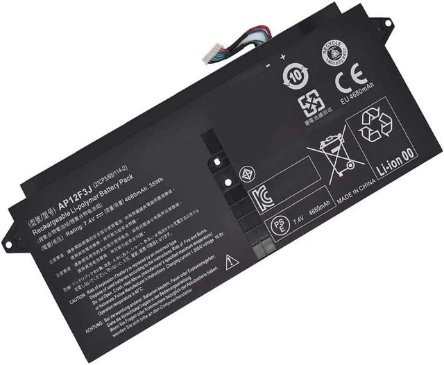 AP12F3J LAPTOP BATTERY for Acer Aspire S7 S7-391 S7-392 S7-393 2ICP3 ...