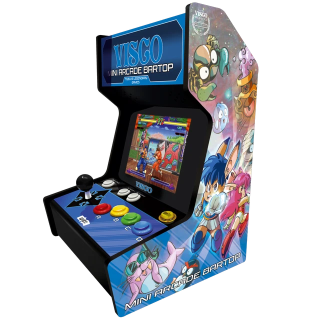 VISCO MINI BORNE d'Arcade type BARTOP + 12 Jeux Neuf EUR 229,99 ...