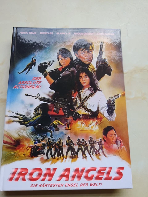 IRON ANGELS MEDIABOOK Blu Ray & Dvd Cover B English Subtitles & Audio £83.92 - PicClick UK