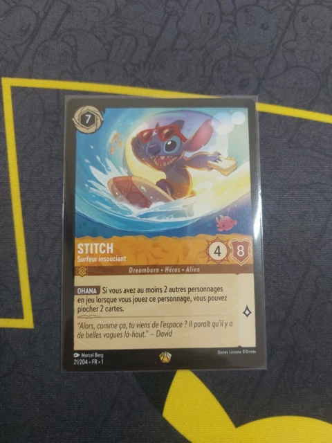 CARTE LORCANA CHAPITRE 1 Stitch 21/204 Errata EUR 50,00 - PicClick FR