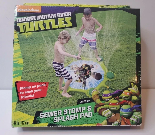 NICKELODEON TEENAGE MUTANT Ninja Turtles Sewer Stomp Splash Pad New ...