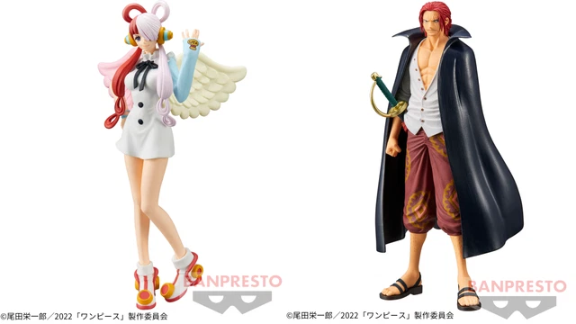 FIGURINE BANPRESTO ONE Piece FILM ROUGE DXF GRANDLINE HOMMES Uta Shanks ...