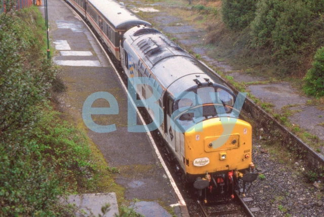 35MM RAILWAY SLIDE of Class 37 37668 @ St Budeaux Victoria Rd Copyright ...