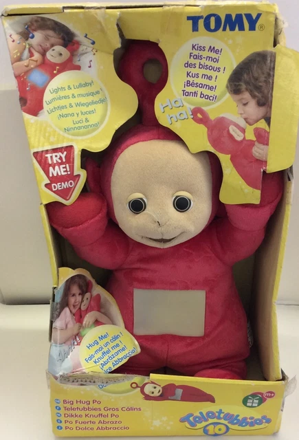 TELETUBBIES TOMY BIG Hug Po Retro Toy 1996 New Boxed £13.50 - PicClick UK