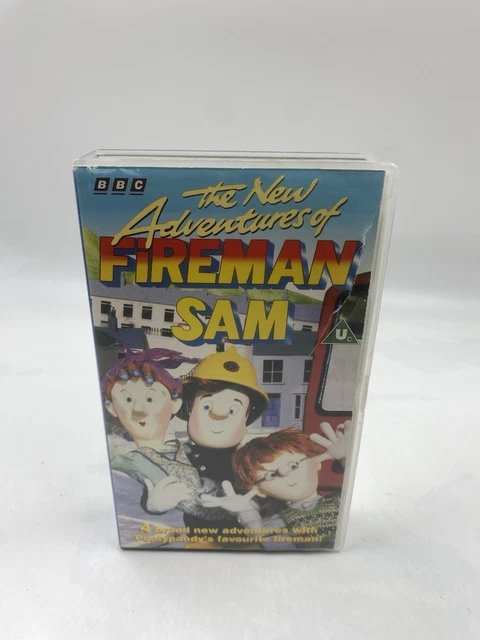 THE NEW ADVENTURES of Fireman Sam VHS - UK PAL Video 1994 Children’s £ ...