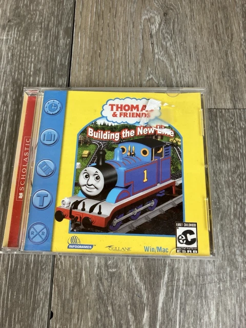 THOMAS & FRIENDS Building The New Line PC Game 2002 Vintage Scholastic ...