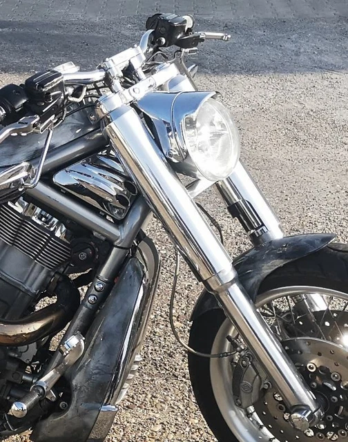 BATRIDE GABELCOVER HARLEY Davidson V-Rod / VRSC / Night Rod Alu glanz ...