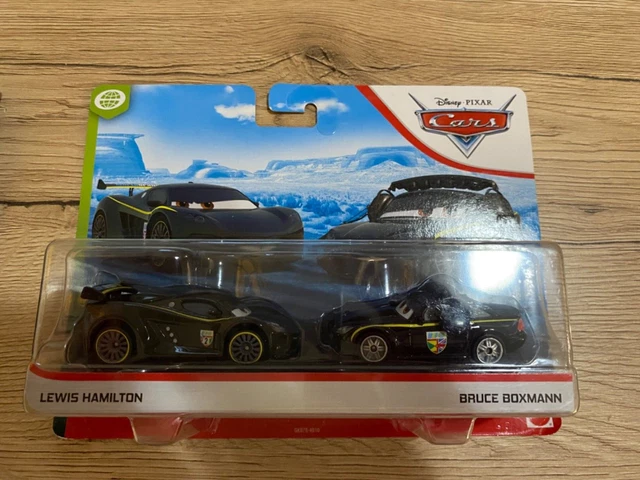 VOITURE DISNEY CARS Lewis Hamilton et Bruce boxmann EUR 19,90 - PicClick FR
