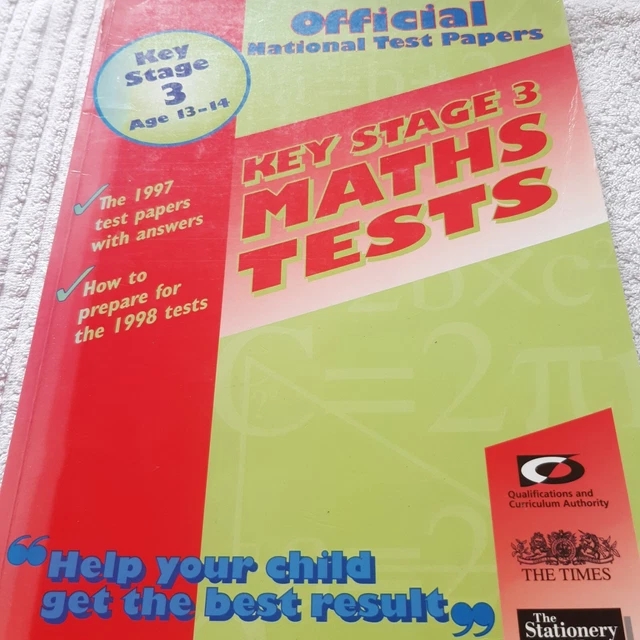OFFICIAL NATIONAL TEST Papers : Key Stage 3 Maths, Qualifications and ...