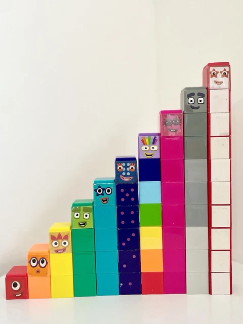 NUMBER BLOCKS / Numberblocks Cbeebies Click And Count Cubes 1-10 in ...