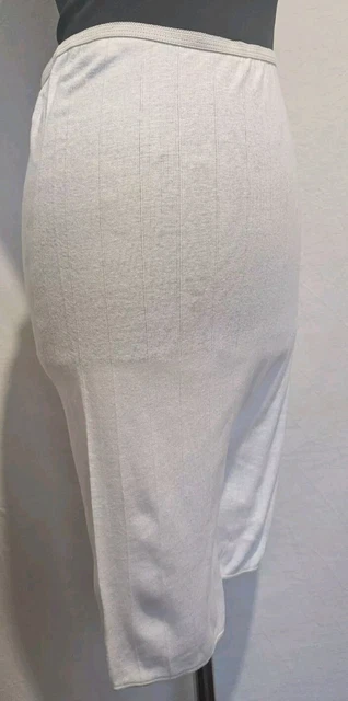 VINTAGE 1960S AMERICAN White Long Cotton Knickers Bloomers Directoire ...