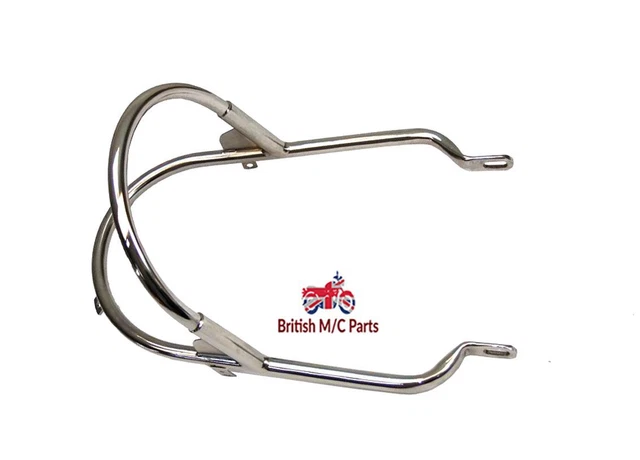 BSA A65 A70, Triumph T120 TR6 Oil In Frame Grab Rail, 83-2768 Chrome £ ...