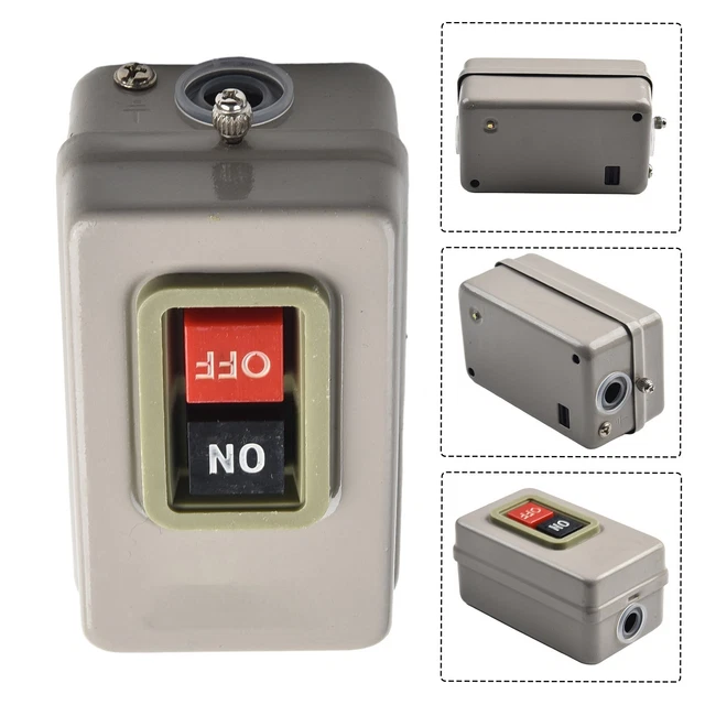 INDUSTRIAL GRADE POWER Press Push Button Switch Station for 3 Phase 380V BS230B £13.04 - PicClick UK