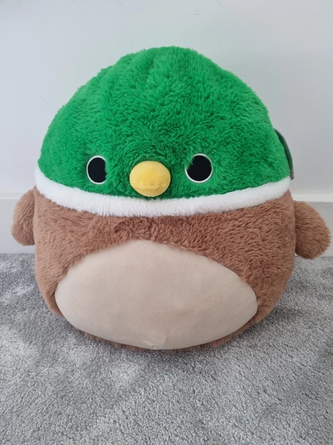 RARE BNWT SQUISHMALLOW Avery the Mallard 16” FuzzMallow Plush £60.00 ...