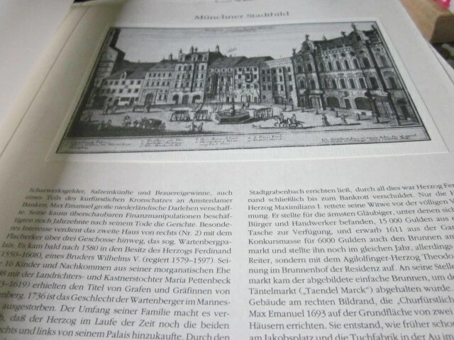 MÜNCHEN ARCHIV N 1041 Rindermarkt um1700 Johann Stridbeck EUR 6,87 ...