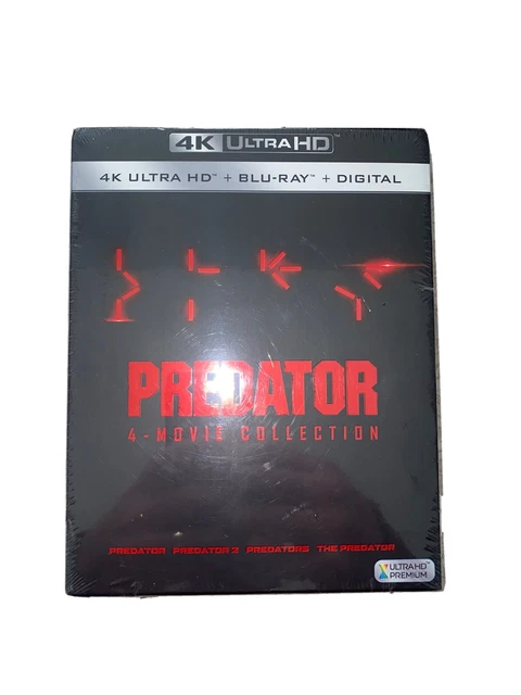 PREDATOR: 4-MOVIE COLLECTION 4K UHD Blu-ray - Slipcase Limited Edition ...