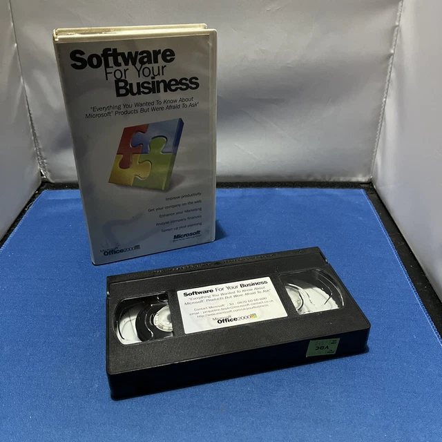 SOFTWARE FOR YOUR business vhs video microsoft office 2000 £4.50 ...