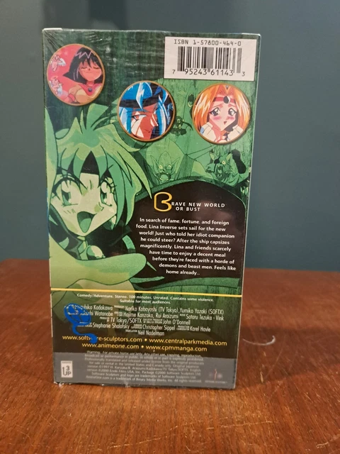 ANIME VHS LOT - The Slayers - Season 1 - Movie - Slayers Try - 10 VHS ...