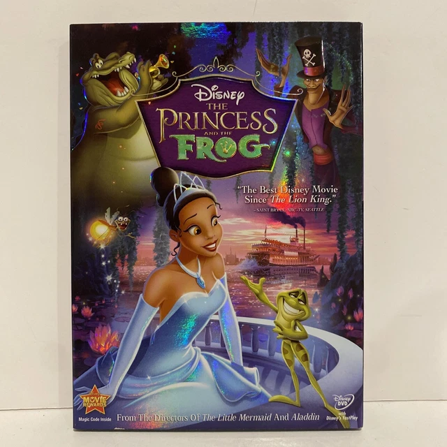THE PRINCESS AND the Frog (DVD, 2010, Disney) + Slipcover $7.37 ...