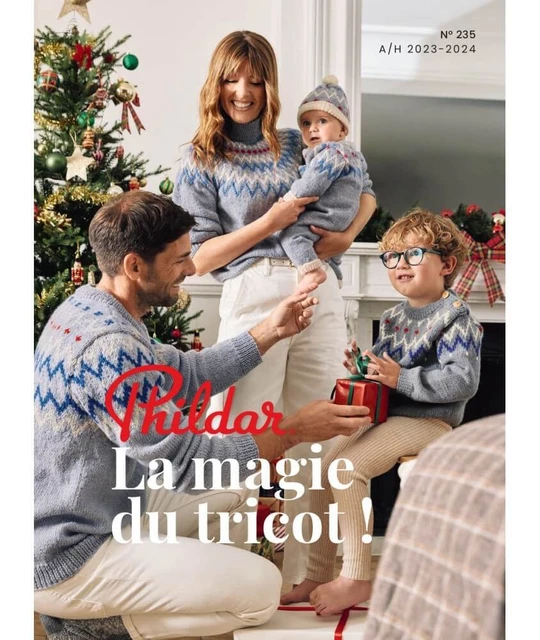 CATALOGUE TRICOT - Phildar - Automne/Hiver 2023/2024 - N°235 Bleu EUR 9,79 - PicClick FR
