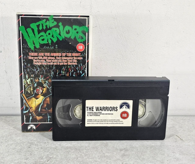 THE WARRIORS MOVIE 1979 VHS Tape Original Box CIC Video £22.00 ...