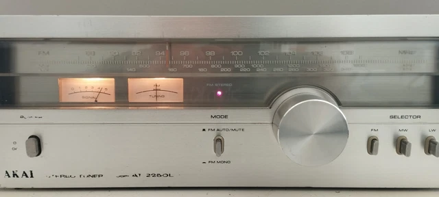 TUNER AKAI AT 2250L , FM/AM stéréo EUR 40,00 - PicClick FR