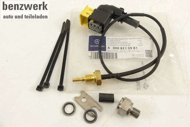 MERCEDES LKW BUS NFZ Actros Einbausatz Temperatursensor NEU NOS ...