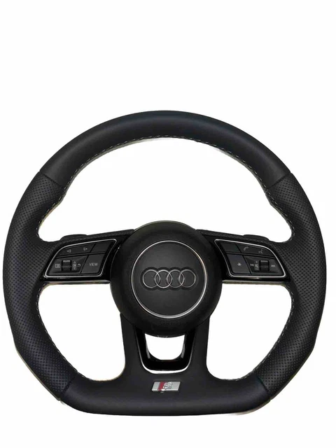 VOLANTE AUDI PIATTO S A1 S1 A3 S3 A4 S4 A5 S5 A6 con airbag palette e comandi EUR 680,00 ...