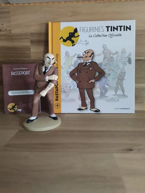 FIGURINE TINTIN : Collection officielle N°9 : RASTAPOPOULOS au tatouage ...