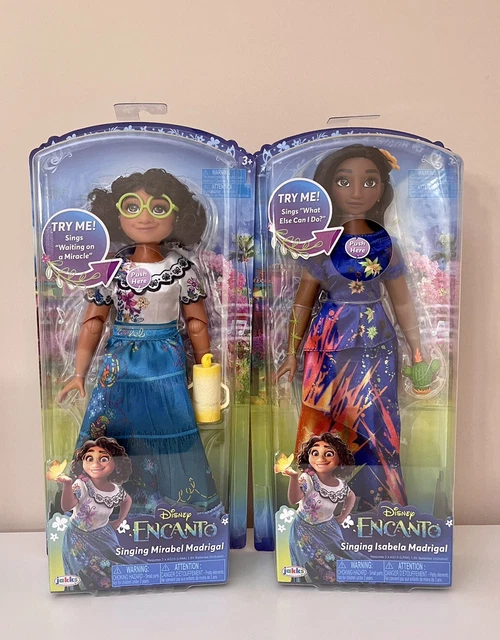 DISNEY ENCANTO SINGING Isabela And Mirabel Madrigal 11 Inch Dolls Set ...
