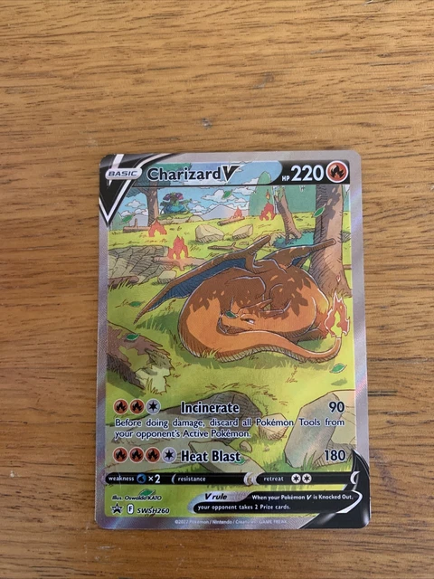 CHARIZARD ULTRA PREMIUM Collection Promo Charizard V SWSH260 Near Mint ...